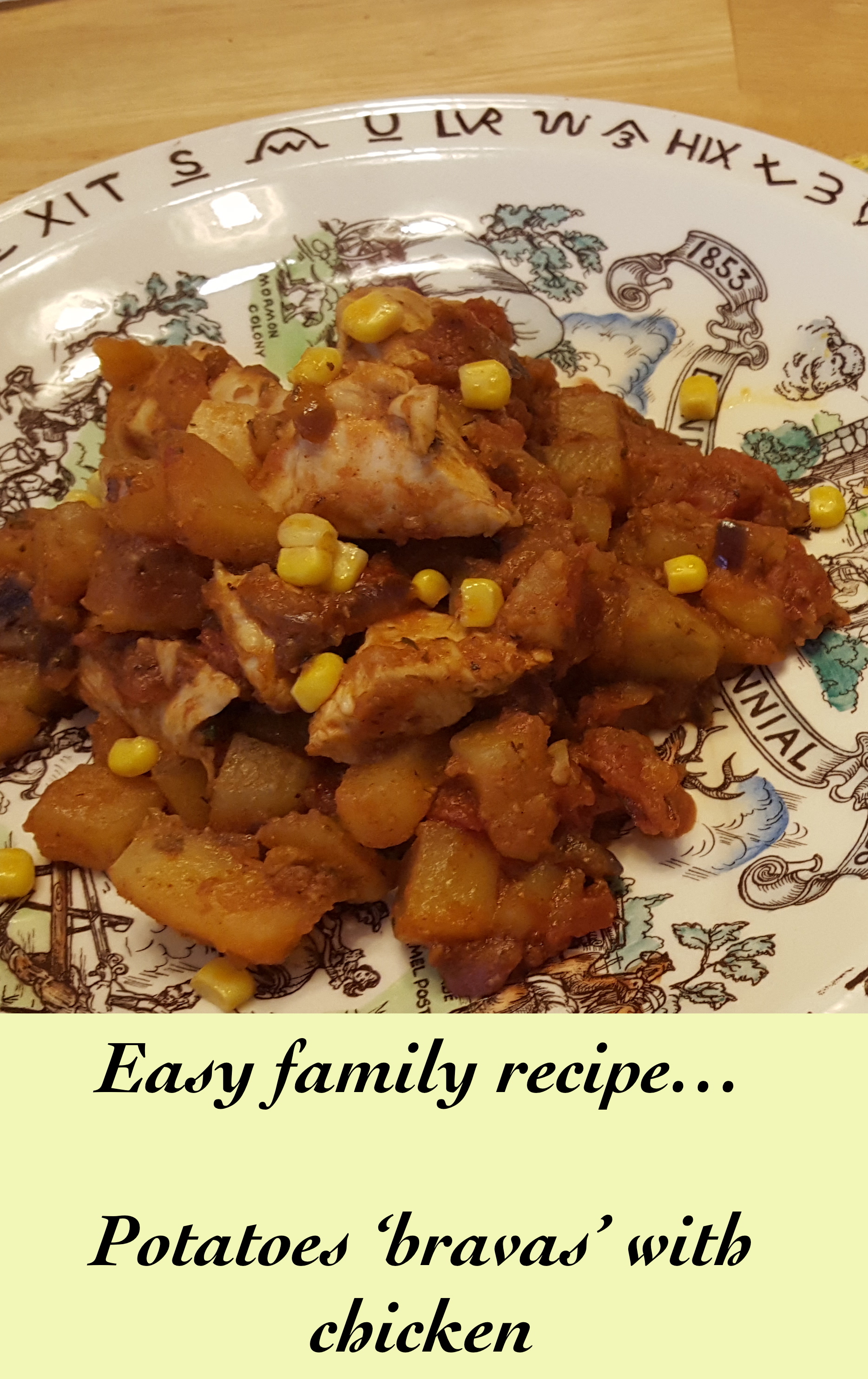 Potatoes ‘Bravas’ with chicken recipe – The Mum Reviews
